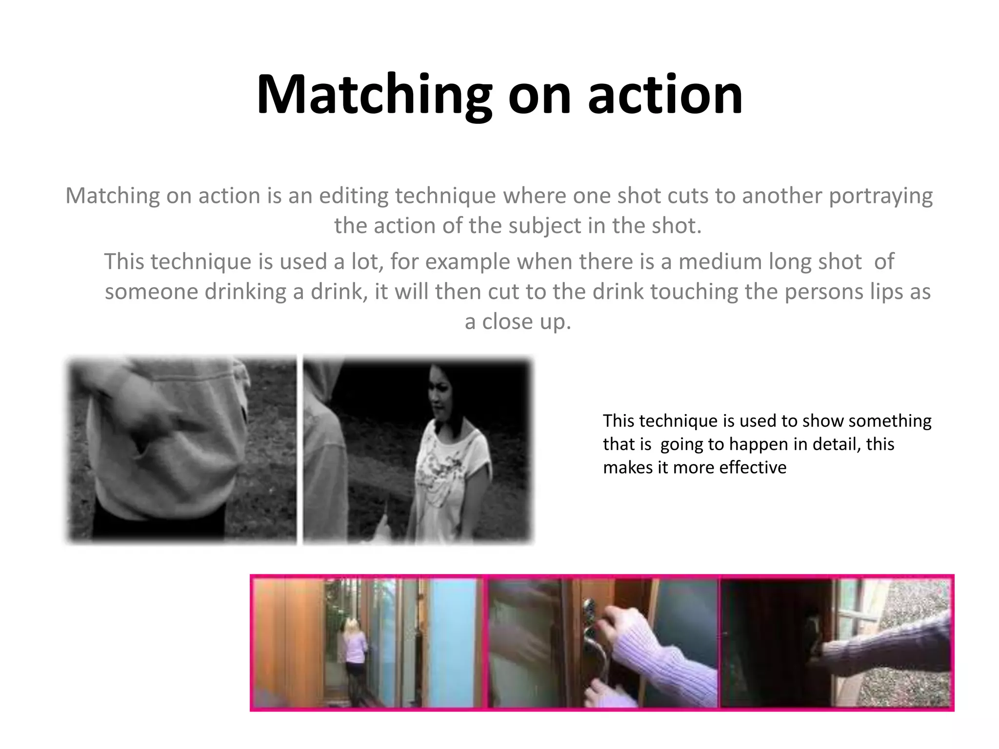 Continuity editing presentation | PPTX