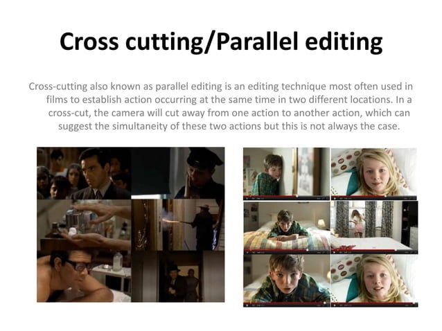 Continuity editing presentation | PPTX