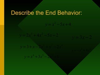 Continuity endbehavior | PPT
