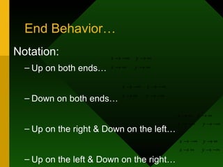 Continuity endbehavior | PPT