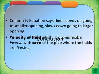 Continuity Equation | PPTX