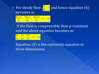Continuity equation1 | PPTX