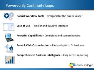 Continuity Logic Busines Continuity Presentation October 2011 | PDF ...