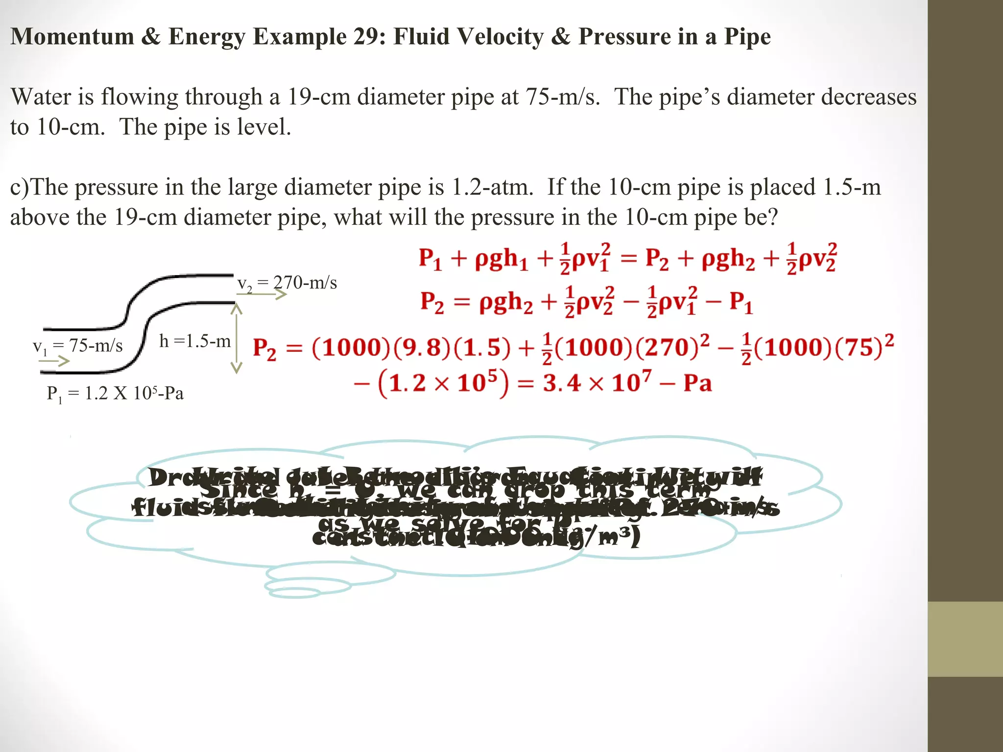 Continuity of fluid flow & bernoulli's principle | PPT | Physics | Science