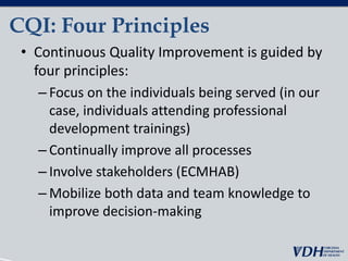 Continuos Quality Mx.ppt | Educational Assessment | Education