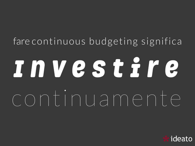 Continuous budgeting | PPT