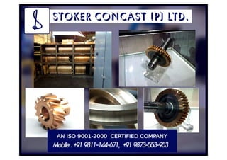 Stoker Concast Pvt. Ltd. Deal with Continuous casting machine | gun ...