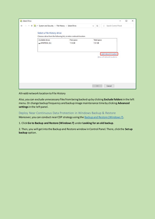 Continuous data protection | PDF