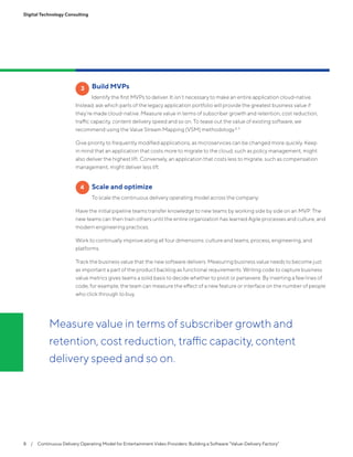 Continuous Delivery Operating Model for Entertainment Video Providers ...