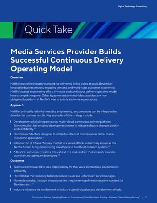 Continuous Delivery Operating Model for Entertainment Video Providers ...