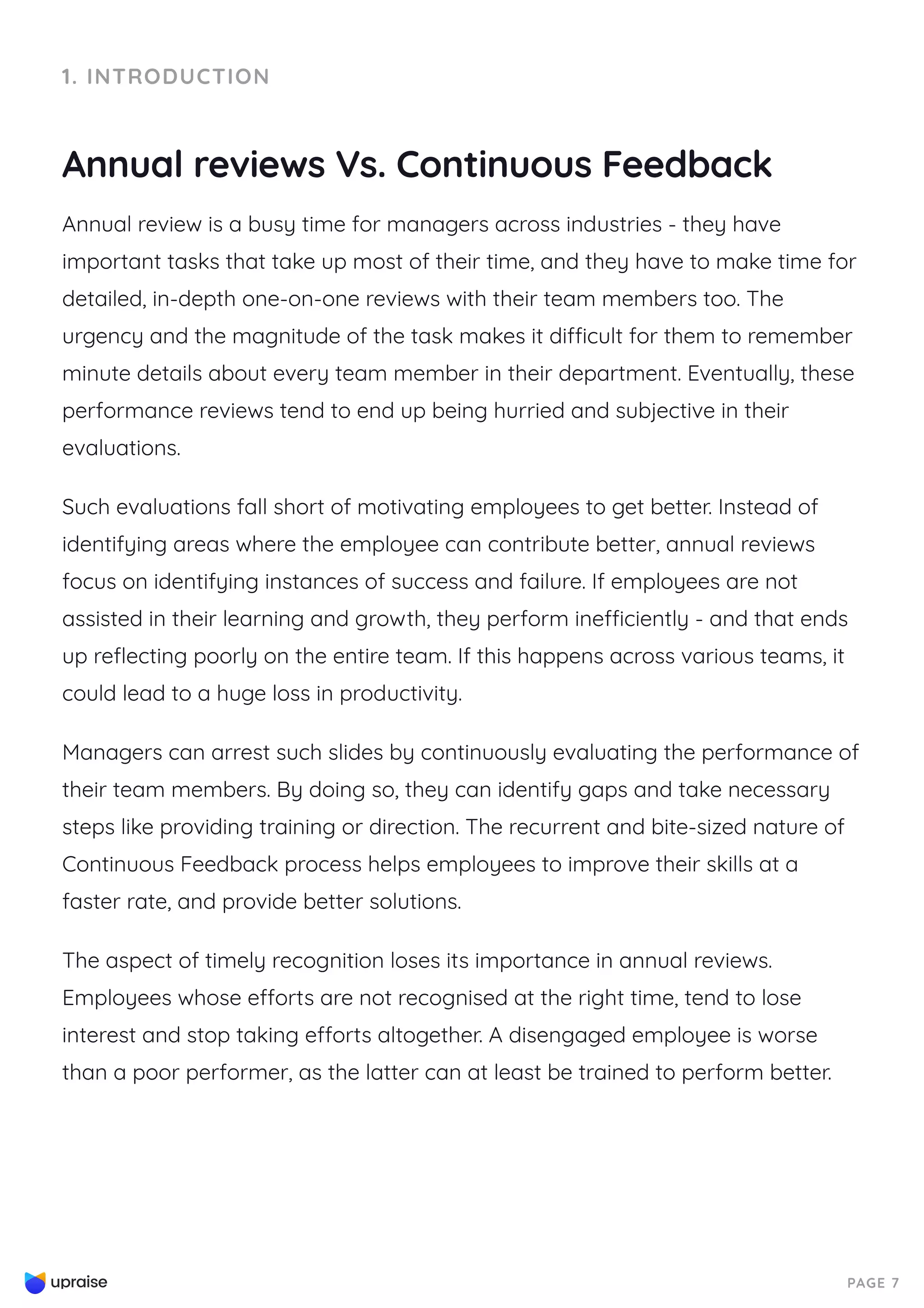 Beginner's guide to Continuous Feedback | PDF