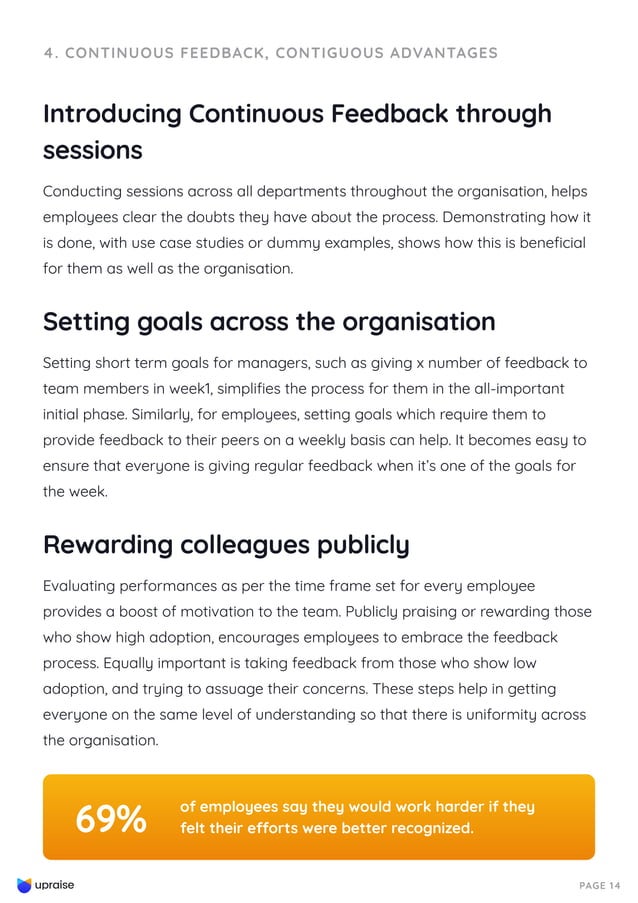 Beginner's guide to Continuous Feedback | PDF