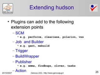 Continuous Integration With Hudson (and Jenkins) | PPT