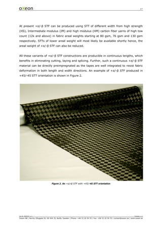 Continuous length spread tow +a-b fabrics | PDF