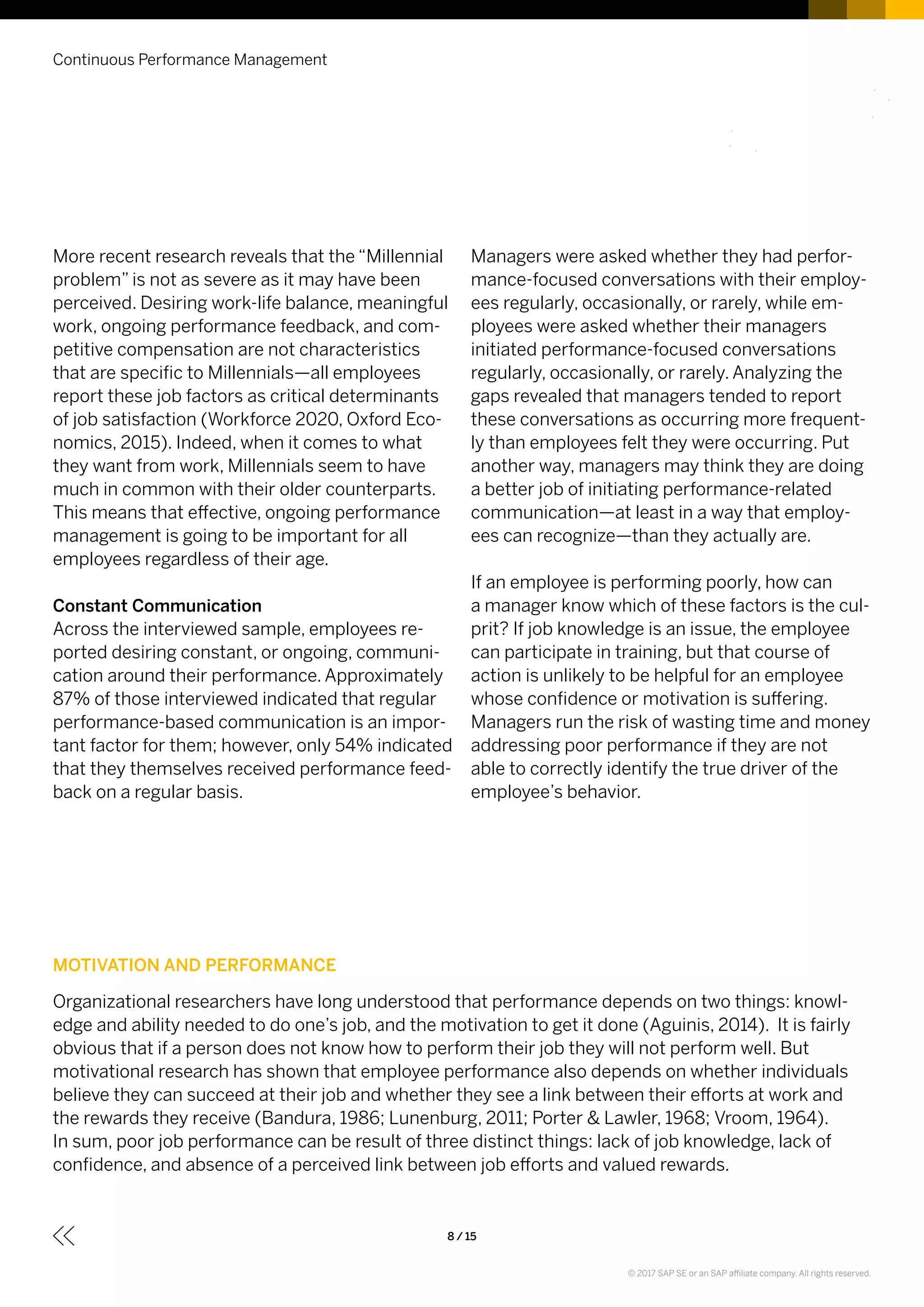 Continuous Performance Management | PDF