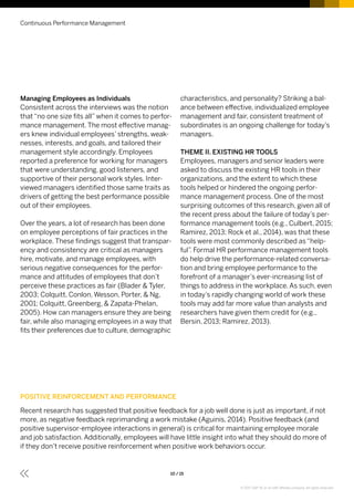 Continuous Performance Management | PDF
