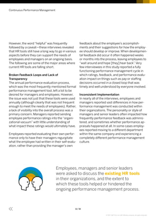 Continuous Performance Management | PDF