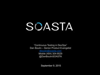 Continuous Testing | PPT