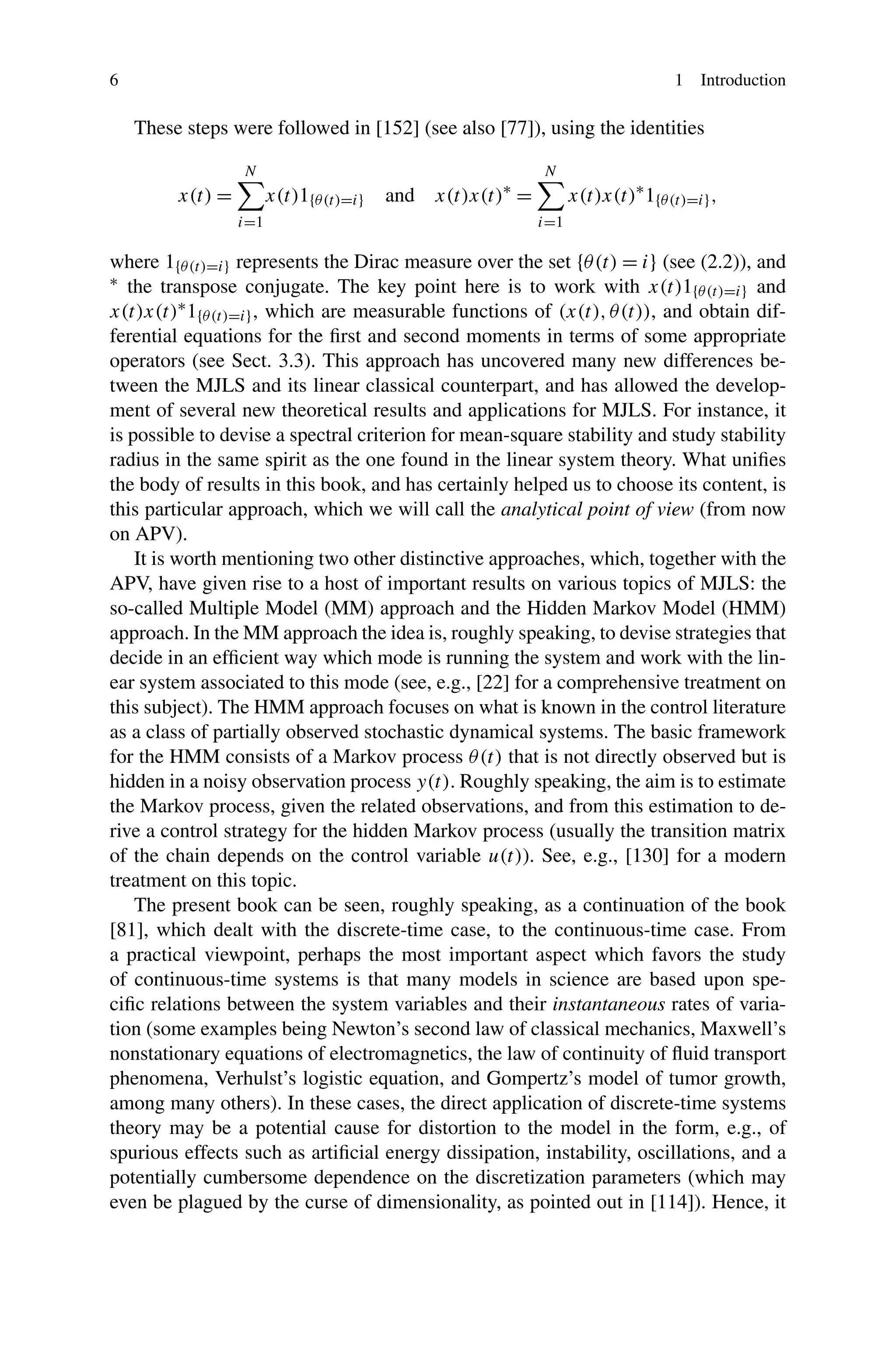 Continuous time markov jump linear system | PDF