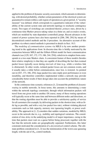 Continuous time markov jump linear system | PDF