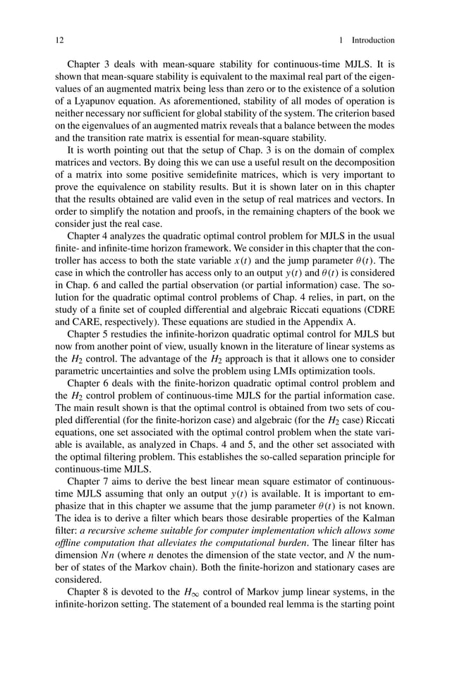 Continuous Time Markov Jump Linear System Pdf 