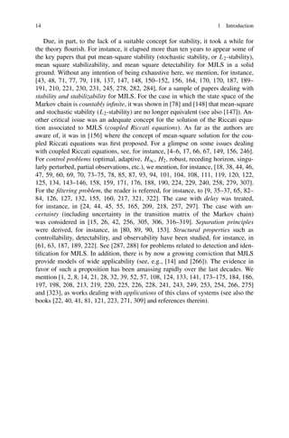 Continuous time markov jump linear system | PDF