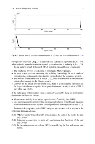 Continuous time markov jump linear system | PDF