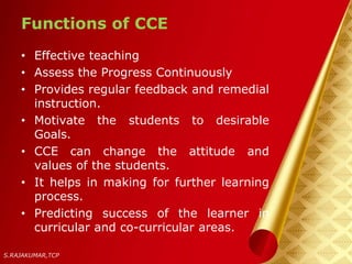 Continuous and Comprehensive Evaluation | PPTX