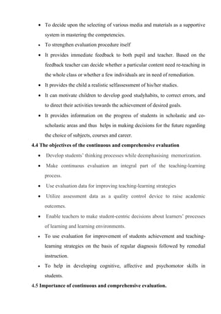 Continuous and comprehensive_evaluation.pdf by dr.thanuja.k | PDF