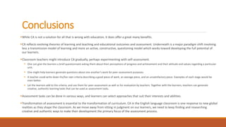 Continuous Assessment | PPTX