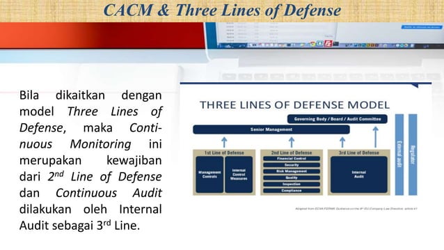 Continuous auditing dan continuous monitoring (cacm) | PDF