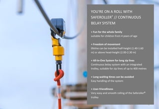CONTINUOUS BELAY SYSTEM // YOU'RE ON A ROLL WITH SAFEROLLER® // by ...