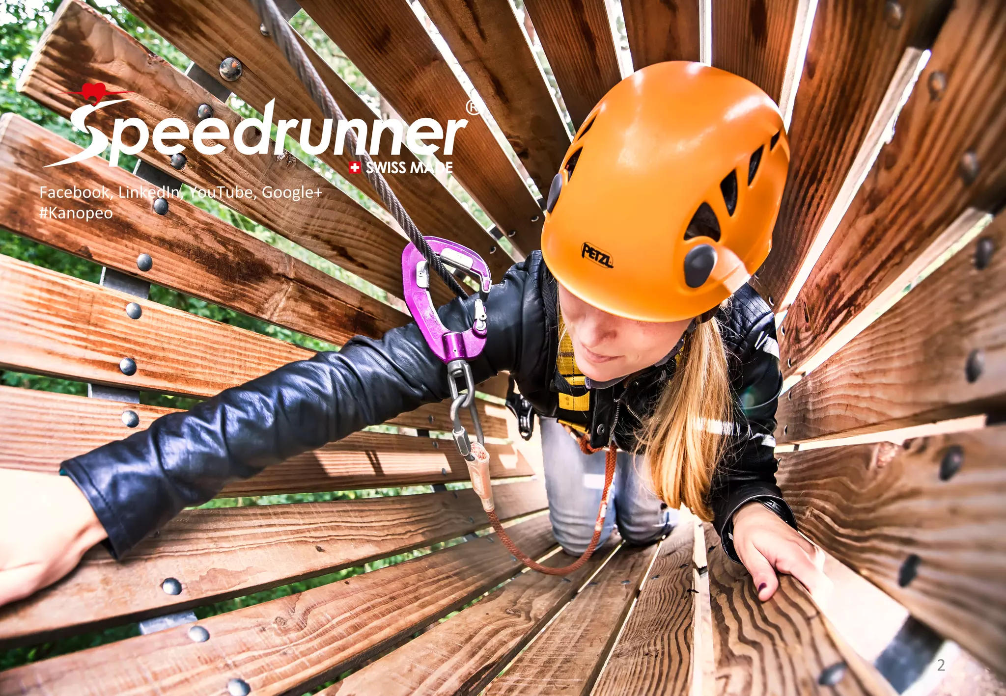 CONTINUOUS BELAY SYSTEM // SPEEDRUNNER® HOOK AND GO 2016 // by Kanopeo ...