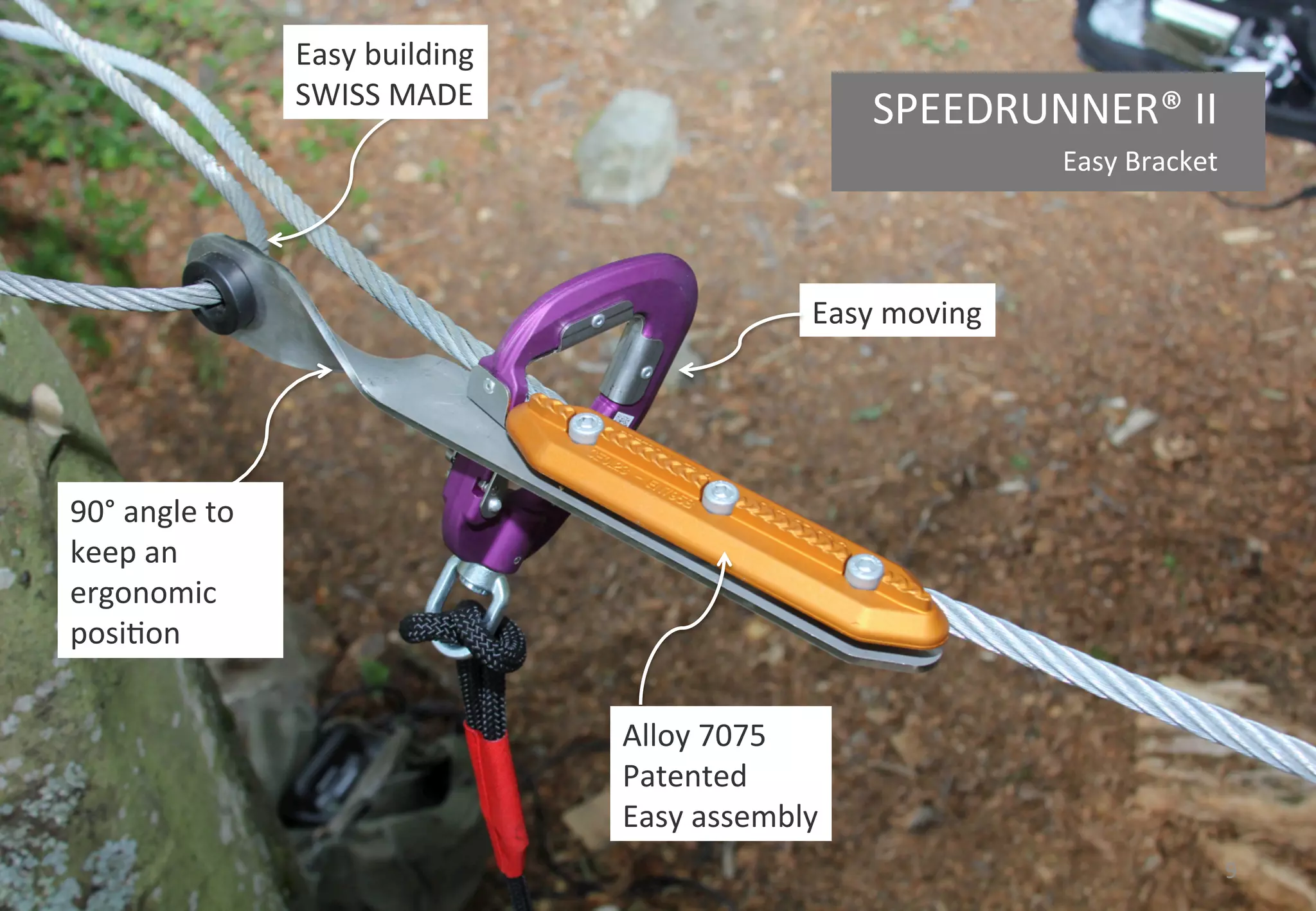CONTINUOUS BELAY SYSTEM // SPEEDRUNNER® HOOK AND GO 2016 // by Kanopeo ...