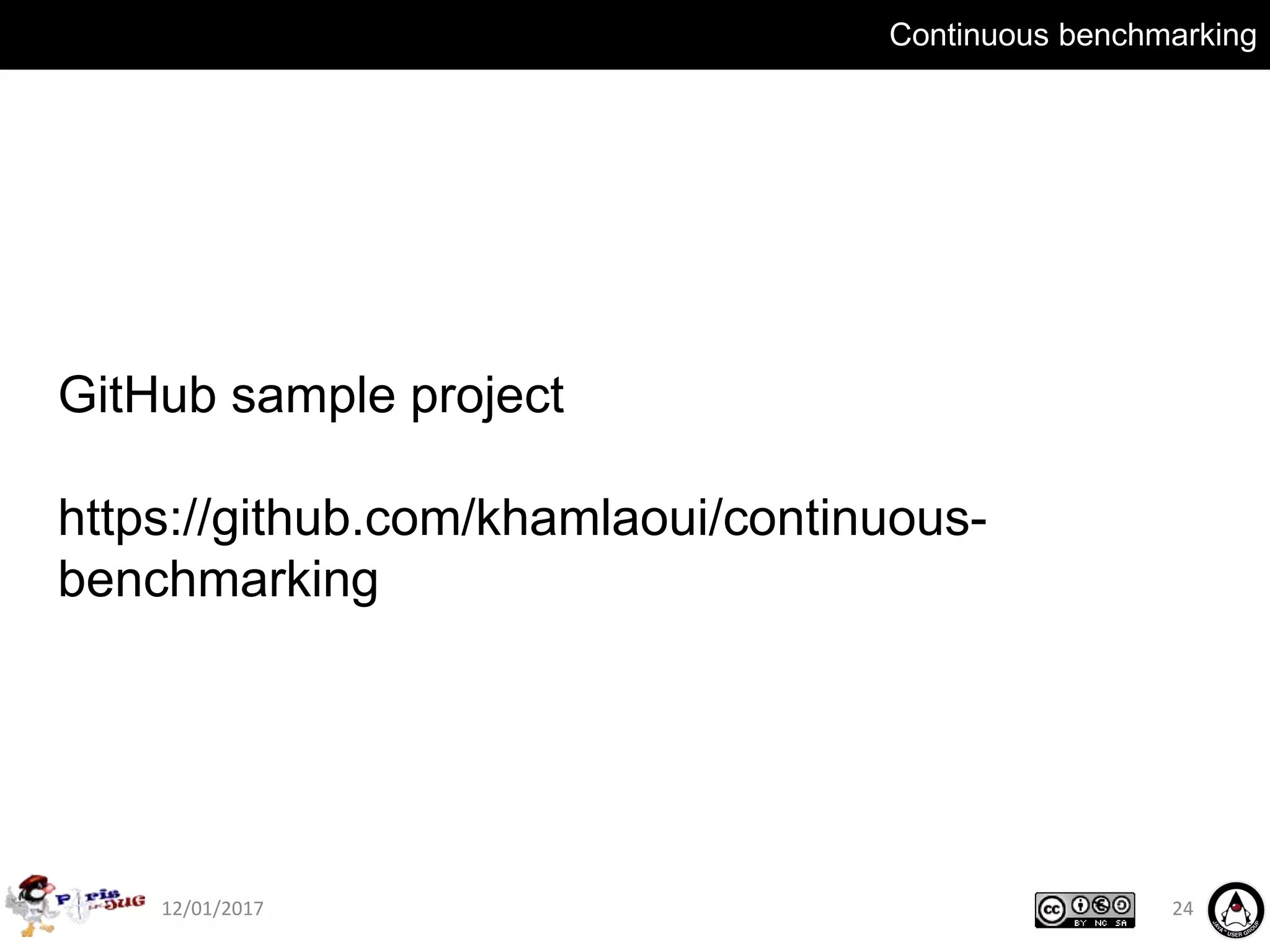 Continuous benchmarking | PPT