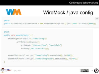 Continuous benchmarking | PPT