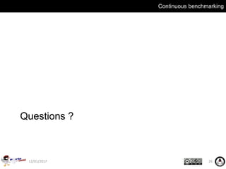 Continuous benchmarking | PPT