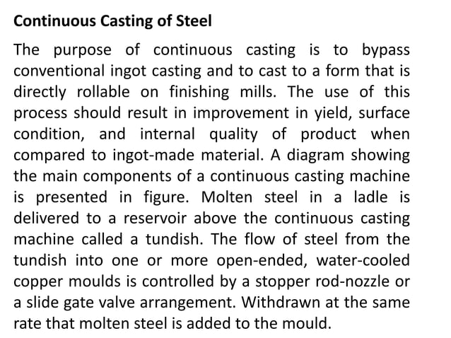 Continuous Casting.pdf | Manufacturing Industry | Industries