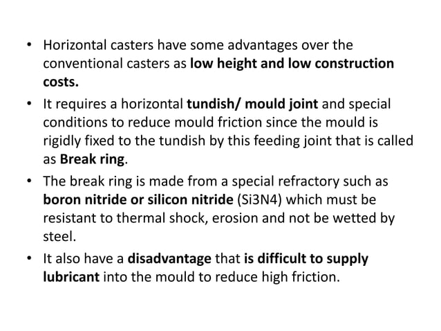 Continuous casting of steel | PPTX