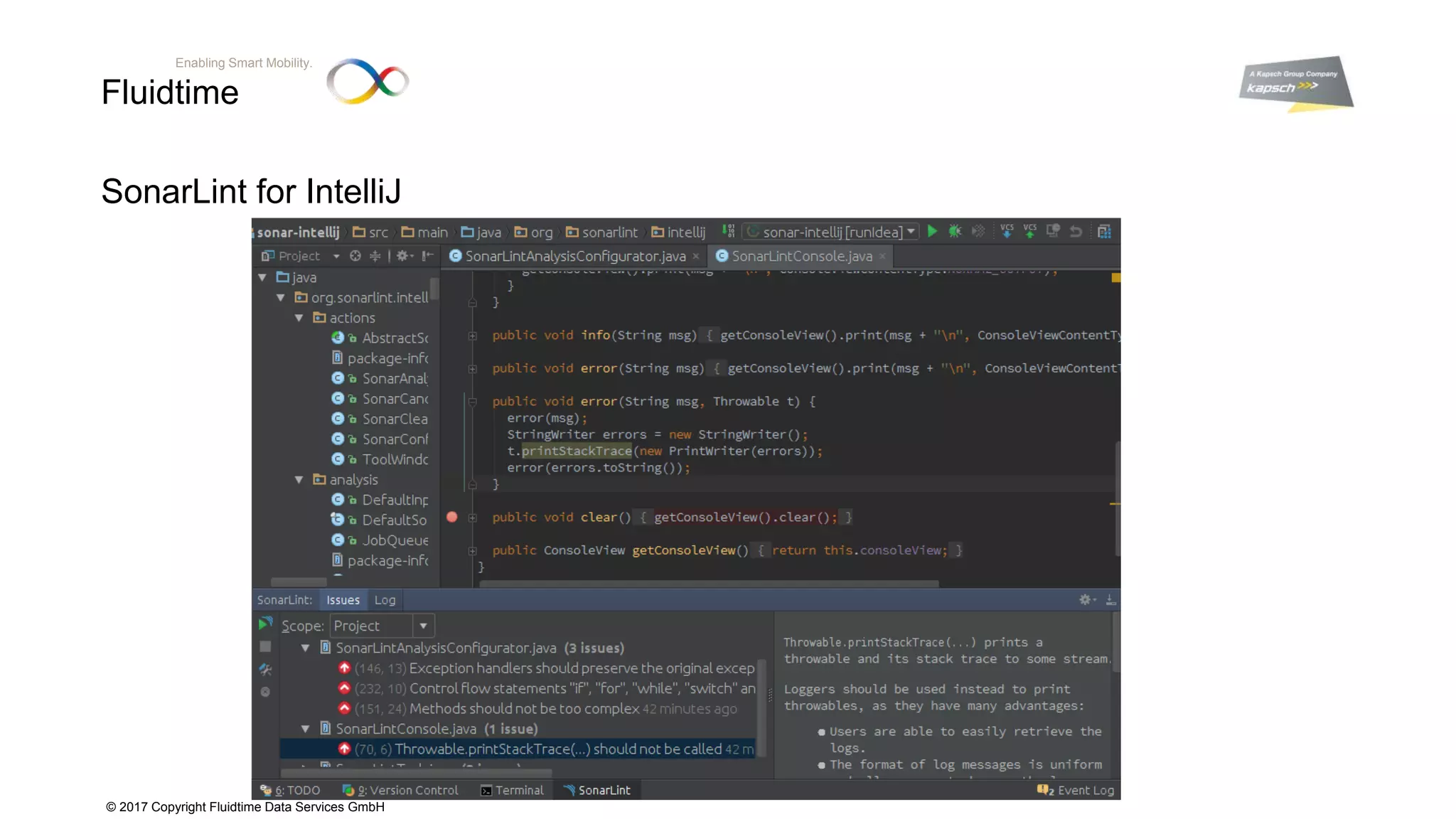 Continuous Code Quality with the sonar ecosystem | PPT