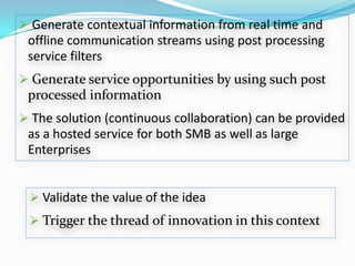 Continuous collaboration | PPTX