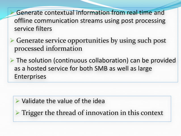 Continuous collaboration | PPT