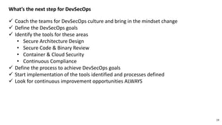 Continuous Compliance and DevSecOps | PPT