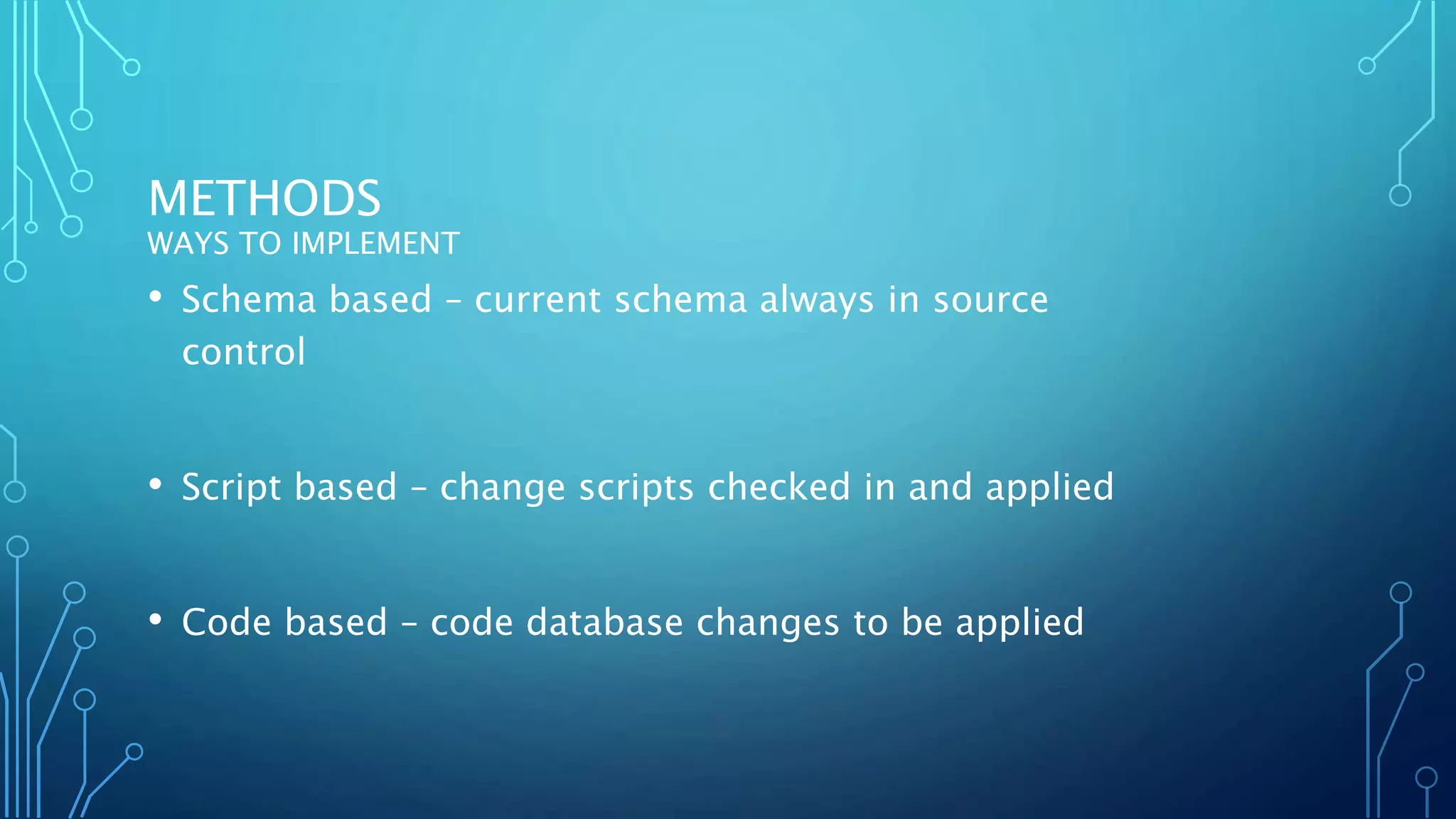 Continuous database deployment | PPTX