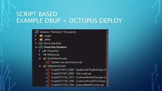 Continuous database deployment | PPTX