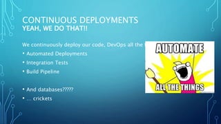 Continuous database deployment | PPTX