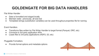 Continuous Data Replication into Cloud Storage with Oracle GoldenGate | PDF