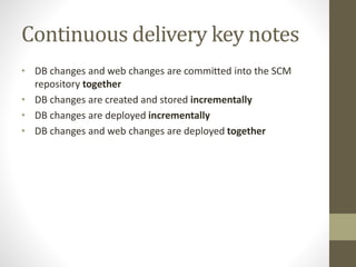 Continuous DB Changes Delivery With Liquibase | PPTX
