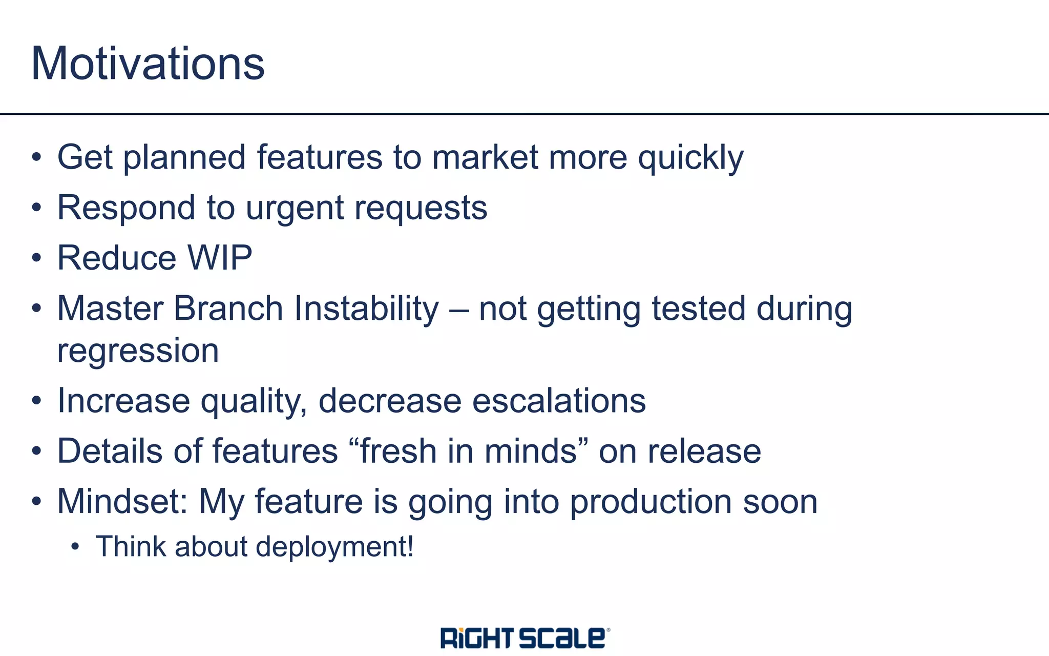 Continuous Delivery: How RightScale Releases Weekly | PPT