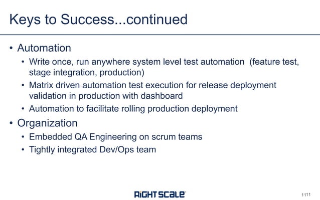 Continuous Delivery: How RightScale Releases Weekly | PPT